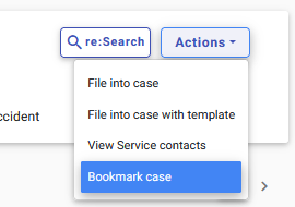 How Do I Bookmark a Case? – Odyssey File and Serve Cloud