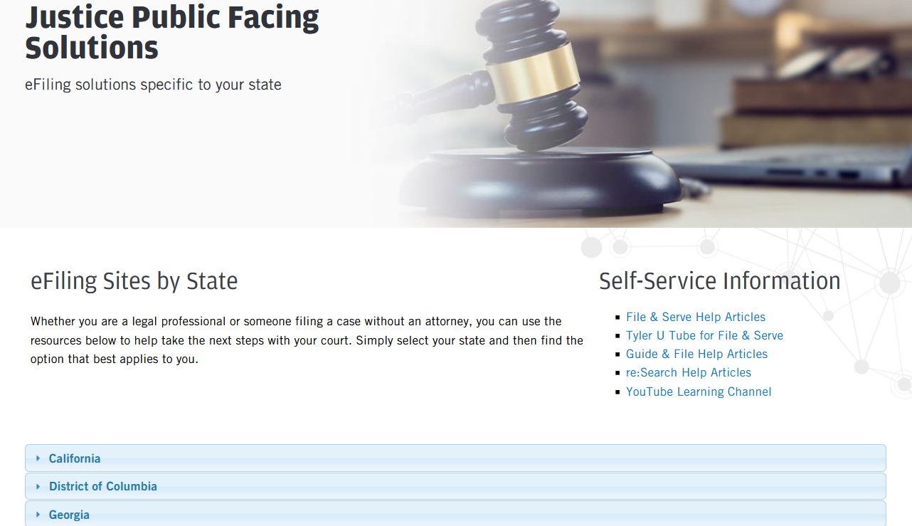 How To Register an Account – Odyssey File and Serve Cloud