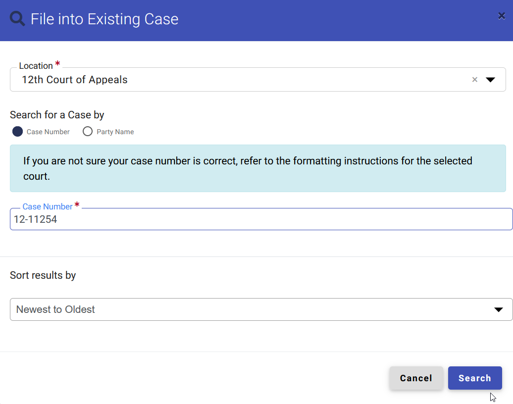 How Can I Submit a Service Only Filing? (Electronic Service) – Odyssey ...