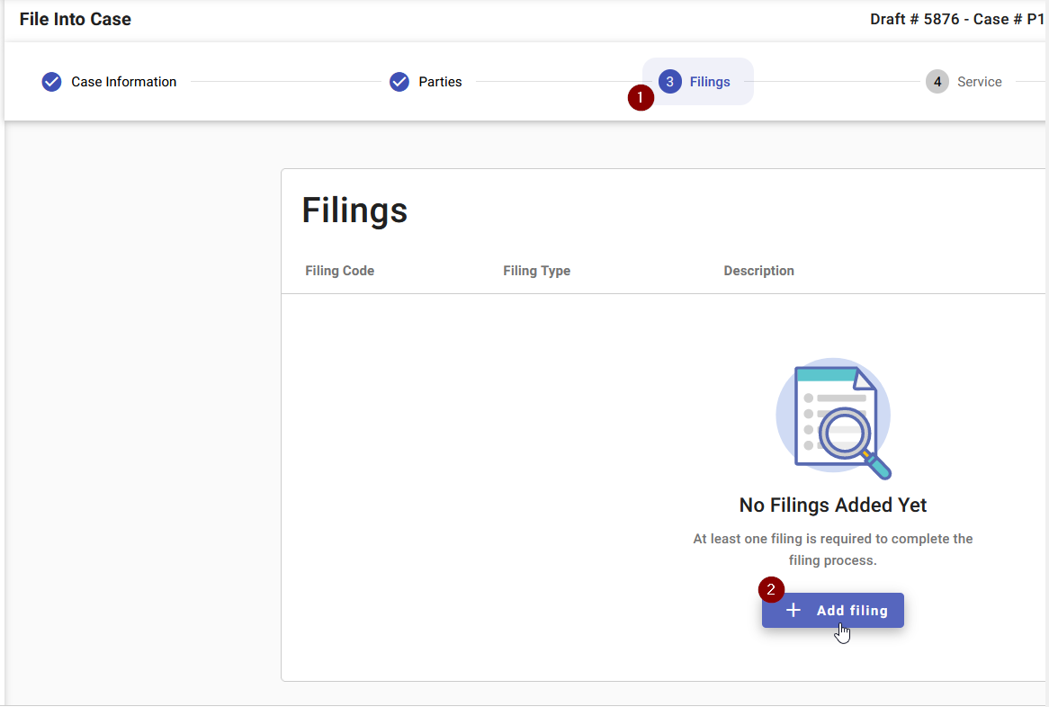 How Can I Submit a Service Only Filing? (Electronic Service) – Odyssey ...