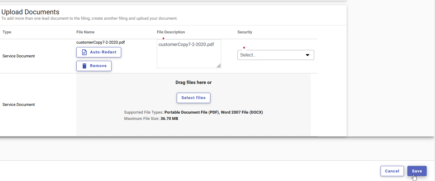 How Can I Submit a Service Only Filing? (Electronic Service) – Odyssey ...