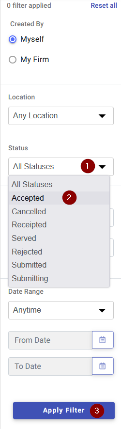 How To View the File-Stamped Copy of a Filing I Submitted – Odyssey ...
